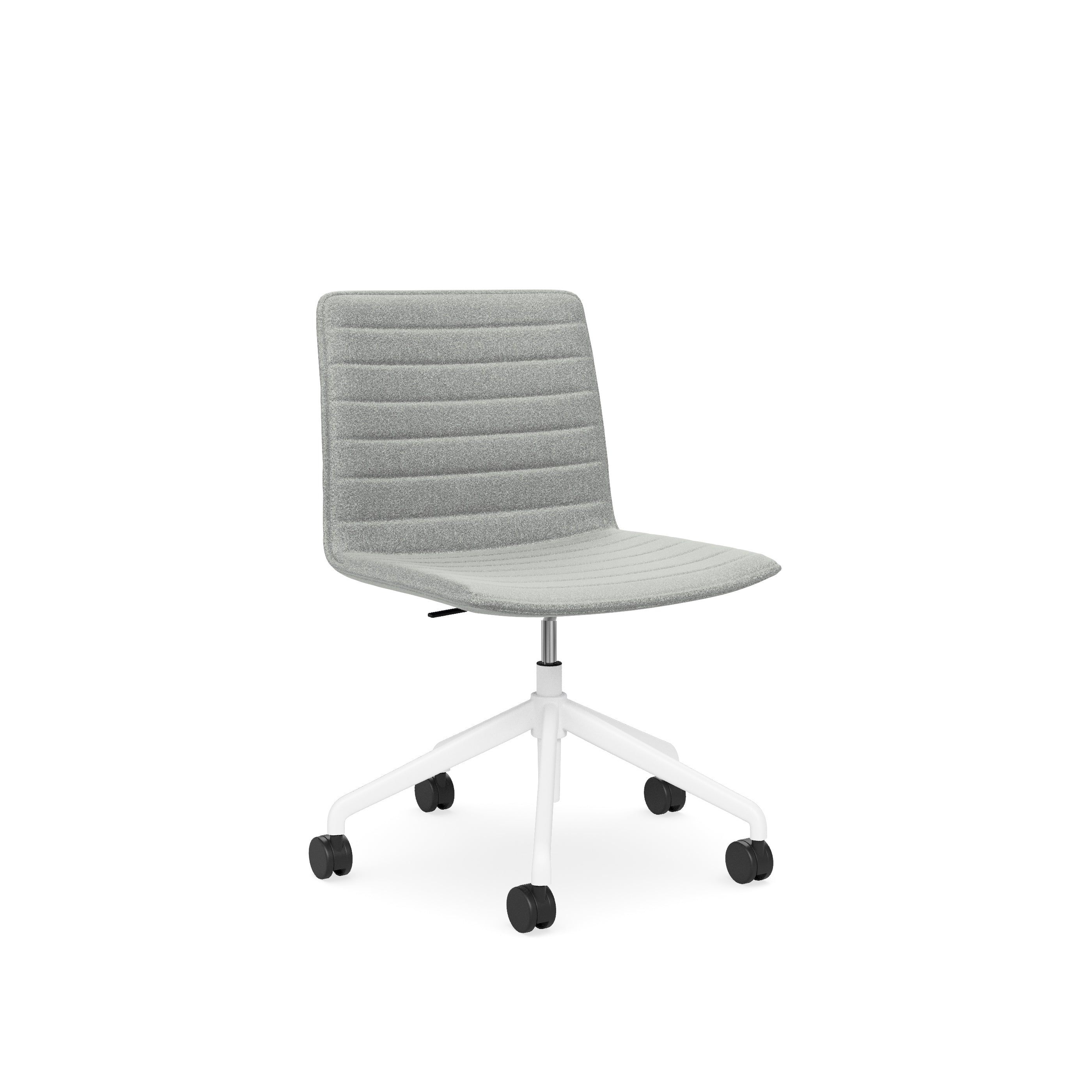 Castor Base White Base Grey Chair – DAME Furniture